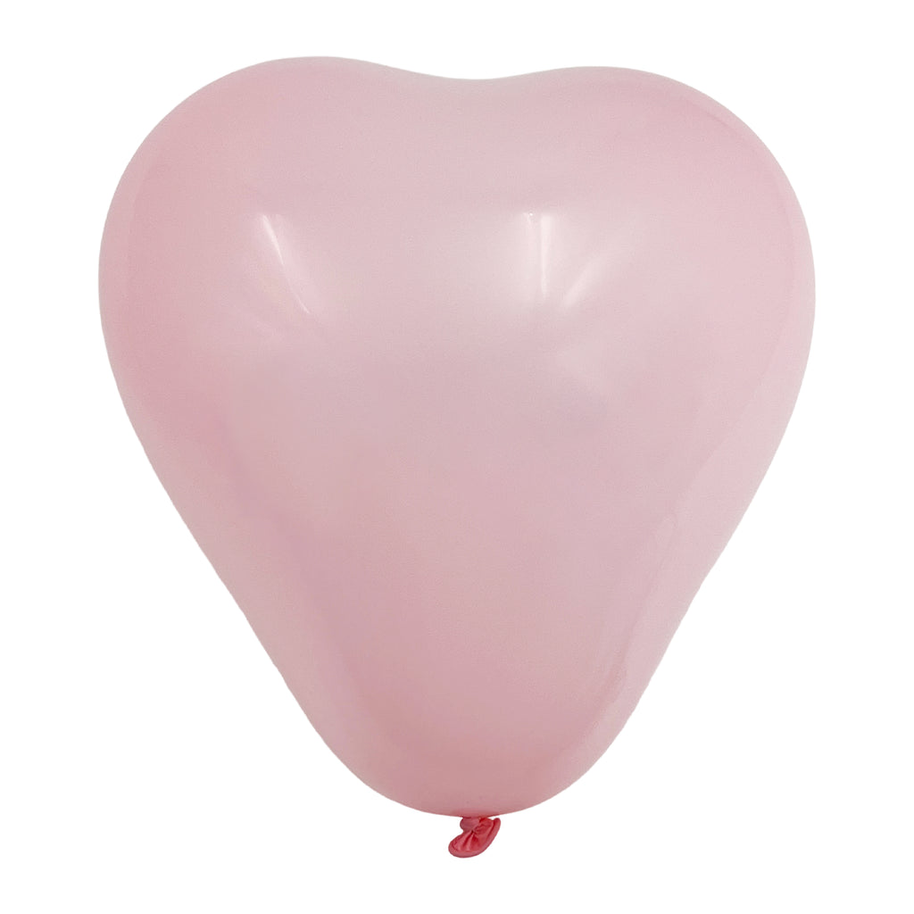 12-Pack 10" Assorted Color Heart Balloons – Multicolor Latex Balloons ...