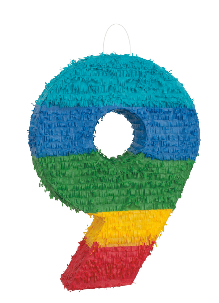 Number 9 Piñata 21 inches – Party Zone