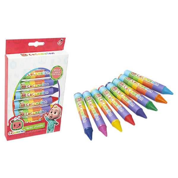 Cocomelon 8Pcs Jumbo Crayons – Party Zone