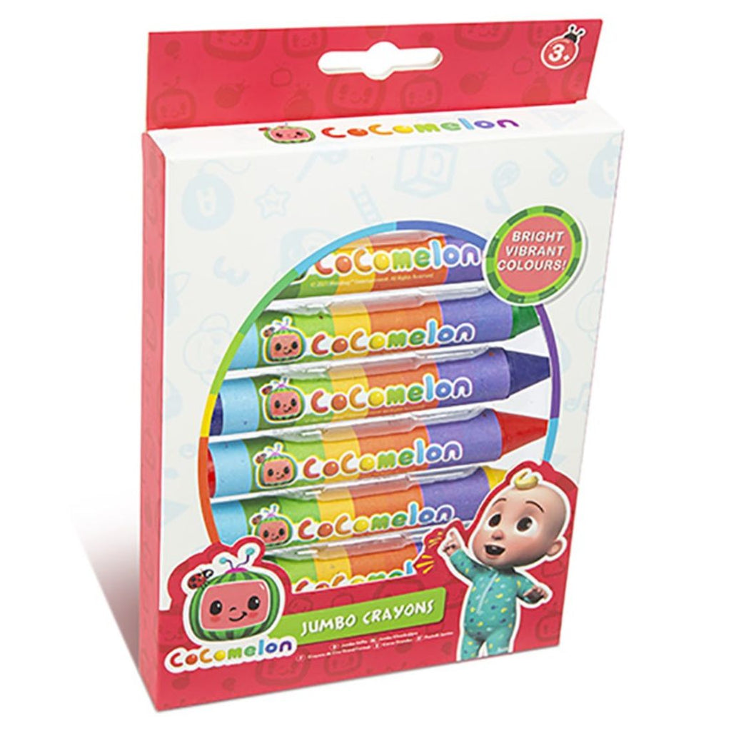 Cocomelon 8Pcs Jumbo Crayons – Party Zone
